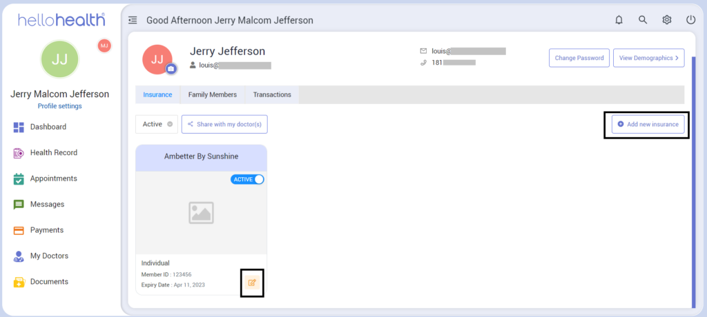 Managing Insurance Information – HelloHealth Academy
