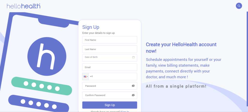 How To Sign Up – HelloHealth Academy
