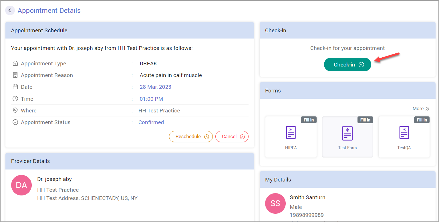 Virtual Check-in – HelloHealth Academy